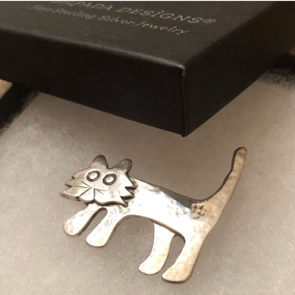 Silpada | Jewelry | Vintage Silpada Sterling Silver Cat Pinbrooch I59 ...